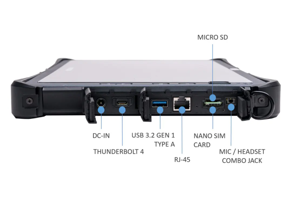 DURABOOK R8-EX, Tablet Industrial 8″ Intel Core i5/i7 12th Gen, RAM 8GB ...
